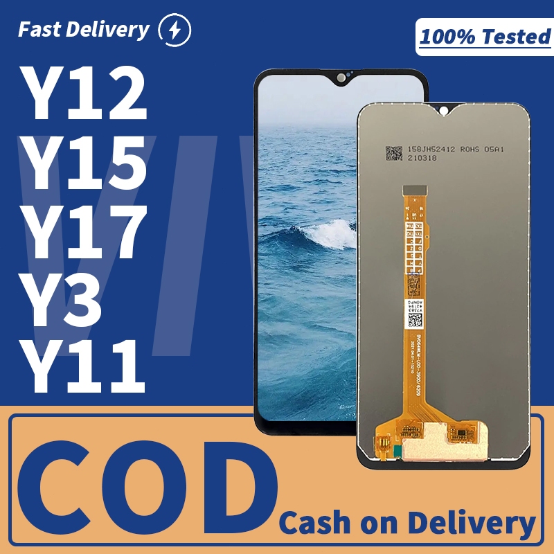 【High-Quality】LCD for VIVO Y12/Y15/Y17/Y3/Y11/Y3S/U10 Display Screen ...