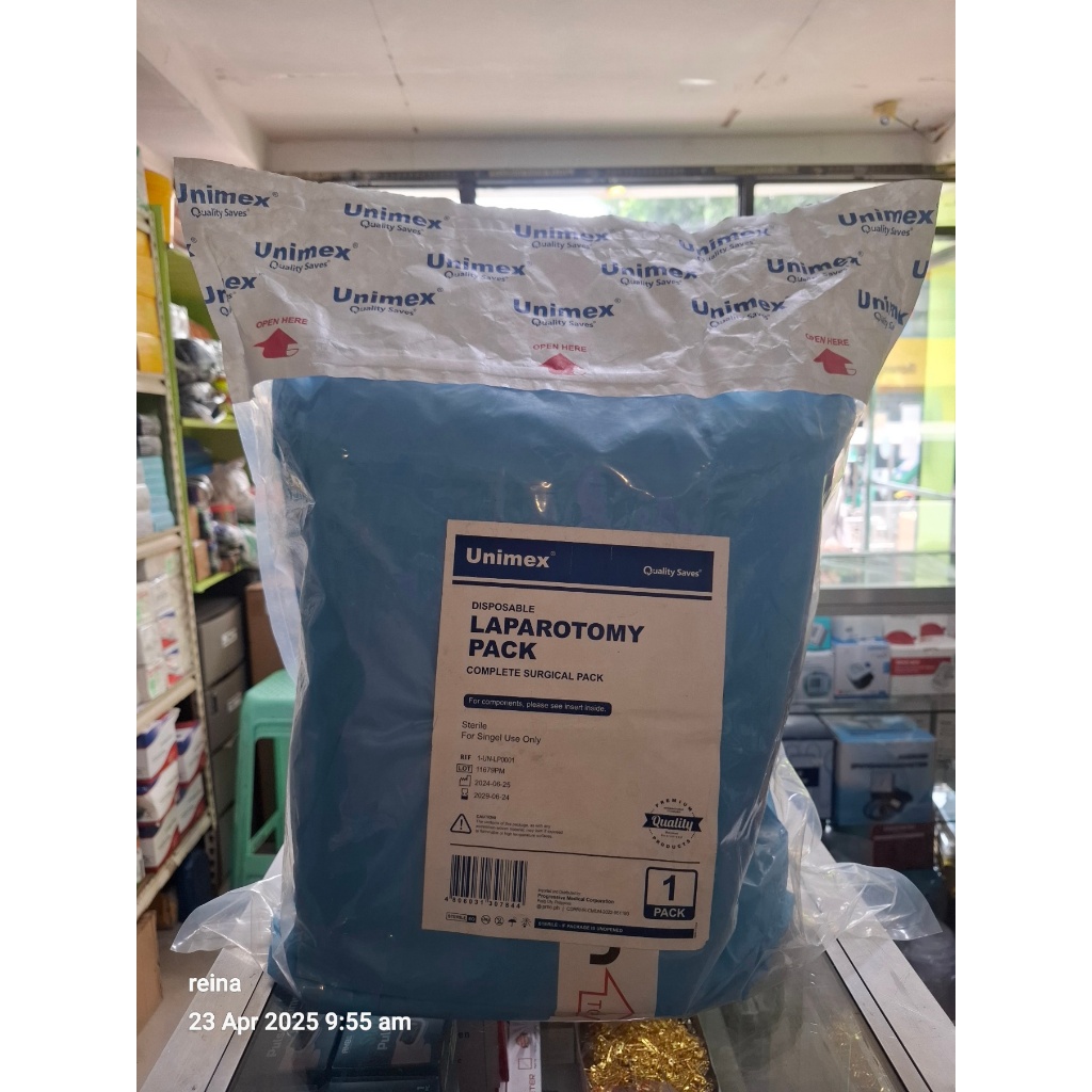 UNIMEX MEDICAL LAPAROTOMY PACK | Shopee Philippines