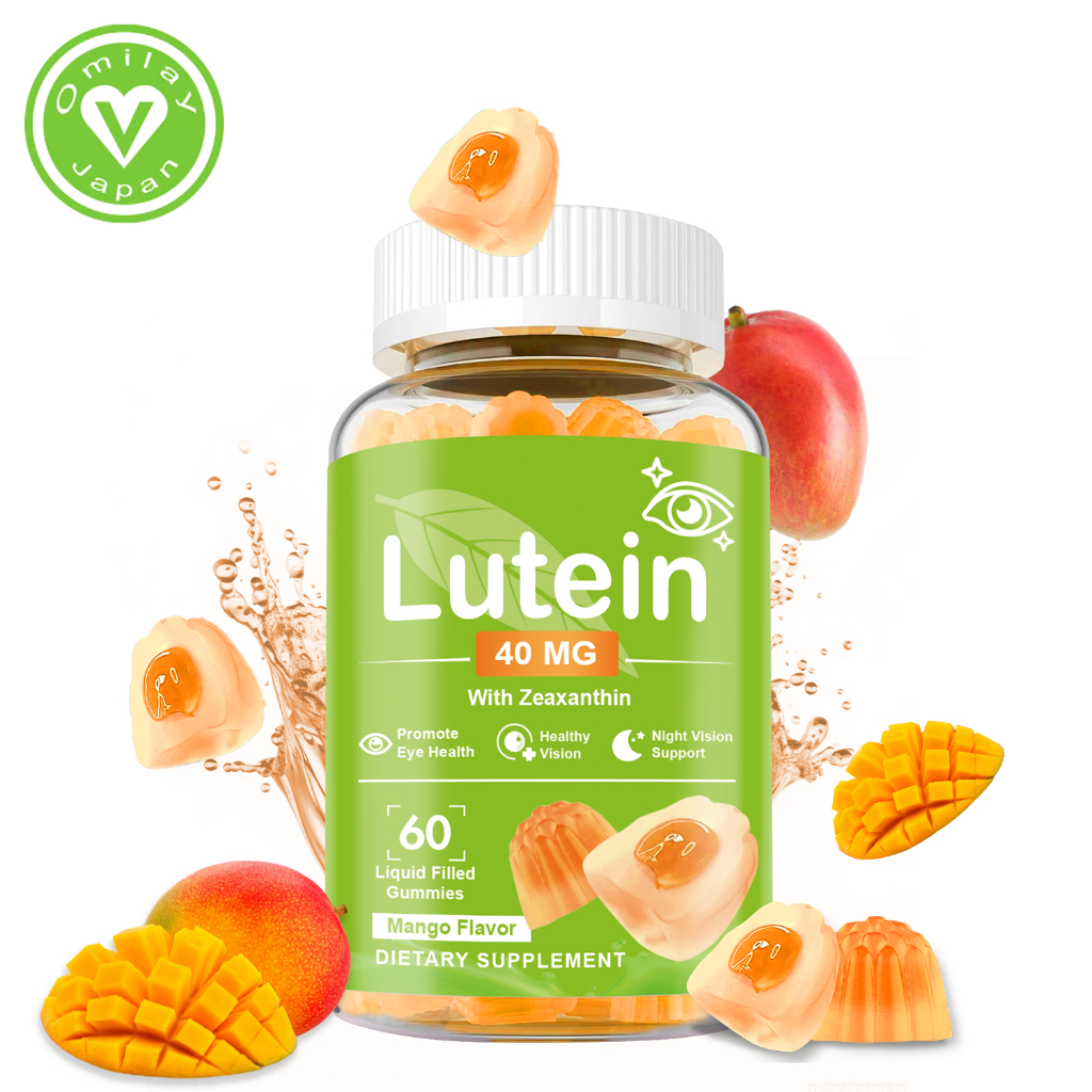 Omilay Lutein Eye Supplement Gummies for Adult Kids Eyesight Gummies ...