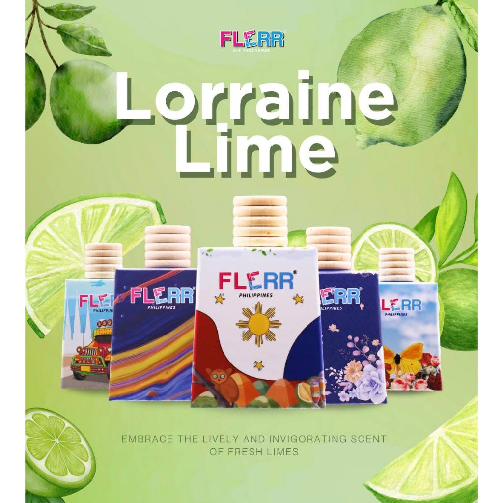 FLERR LORRAINE LIME AIR FRESHENER DIFFUSER – FRESH LIME VIBING SCENT ...