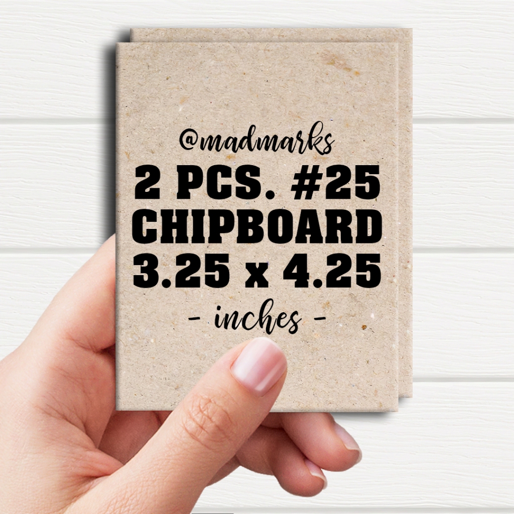 2pcs. CB#25 Chipboard 3.25x4.25 inches 2.5MM Photocard Packaging ...