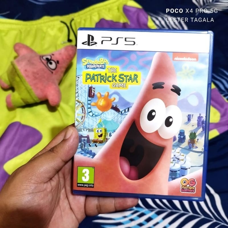 Patrick Star PS5 R1 Used The Patrick Star Game | Shopee Philippines