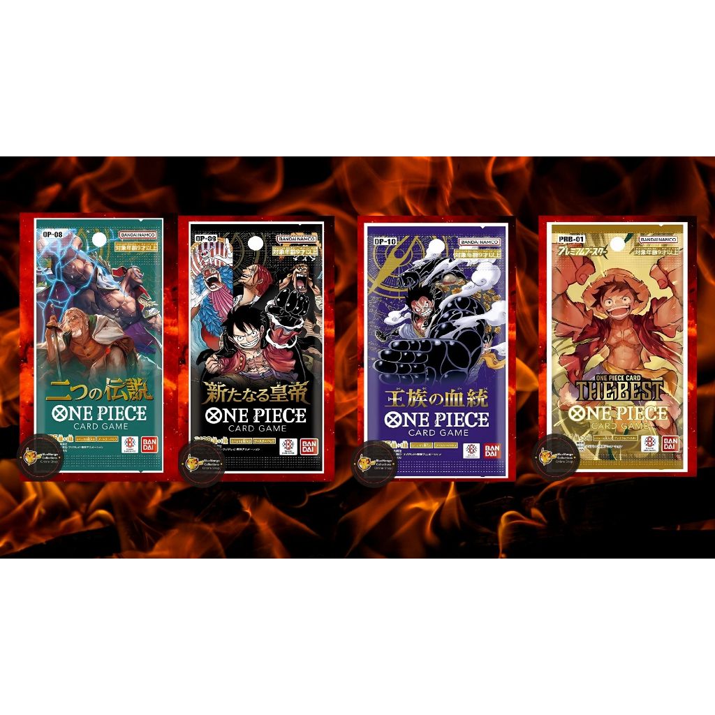 One Piece TCG Booster Pack Japan | OP08, OP09, OP10, and PRB01 | Shopee ...