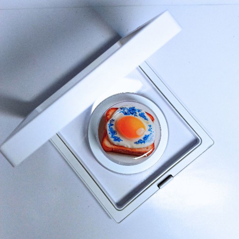 Clars Résin: Aesthetic Egg Sandwich Phone Grip Holder Handmade Magnetic ...