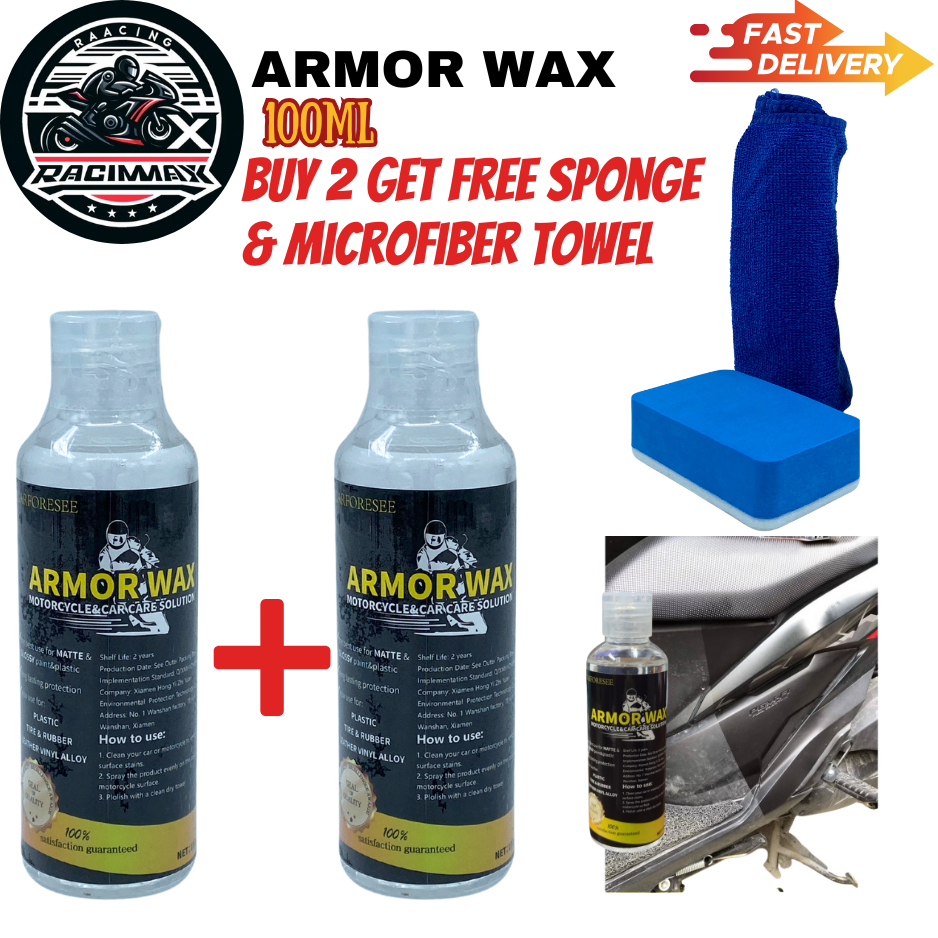 ARMOR-WAX Suitable for long-lasting protection of plastics and tire ...