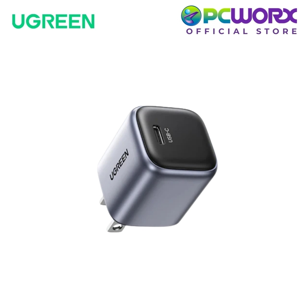Ugreen X512/55527 Nexode N Mini 20W Gan Tech Fast Charger Gray | Shopee ...