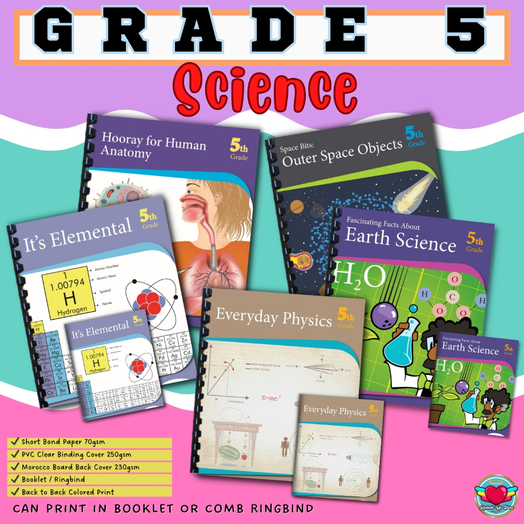 GRADE 5 (SCIENCE) Activity Workbook Worksheet Homeschool Learning ...