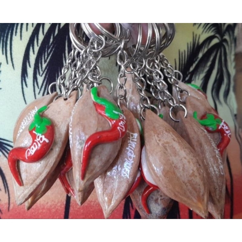 10pcs. Keychain Pili from bicol | Shopee Philippines