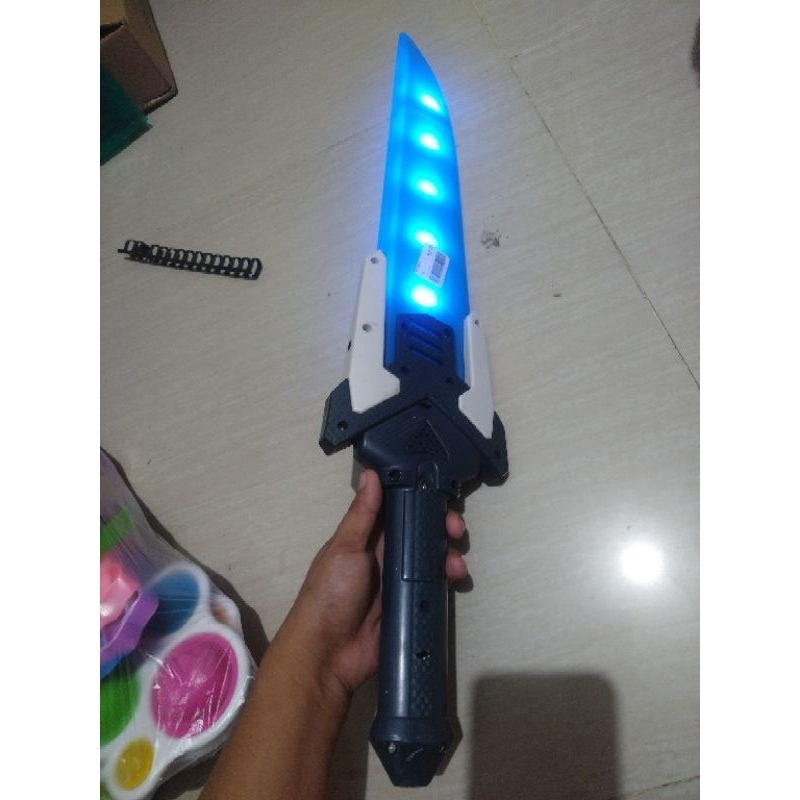 Max Steel Turbo Sword Lights and Sound 26 Inches Mattel 2012 Preloved ...