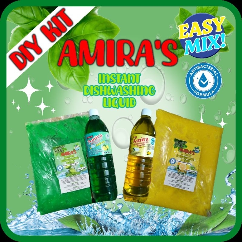 DIY DISHWASHING LIQUID KIT 10L to17L Easy mix formula-calamansi lemon ...