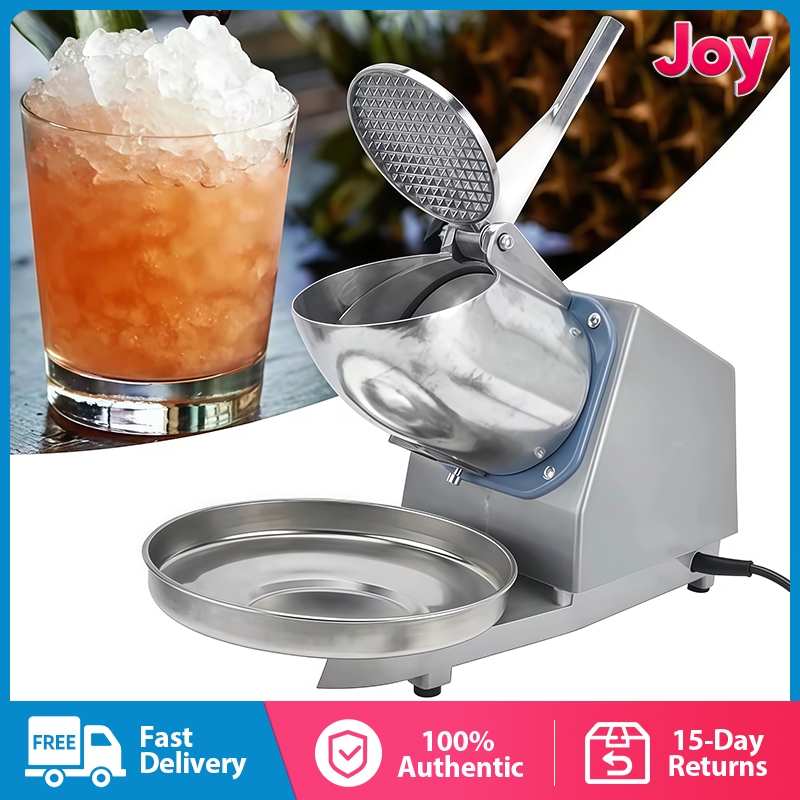 Electric Ice Crusher Heavy Duty Stainless Knife Automatic Ice Crasher ...