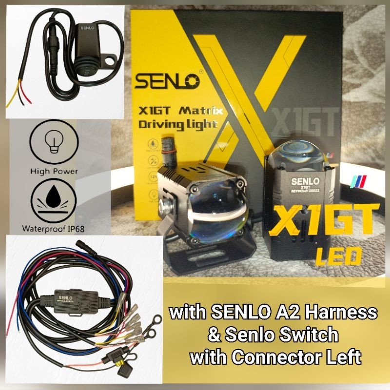 Senlo X1GT Matrix Driving Light with SENLO A2 Harness and Senlo Switch ...