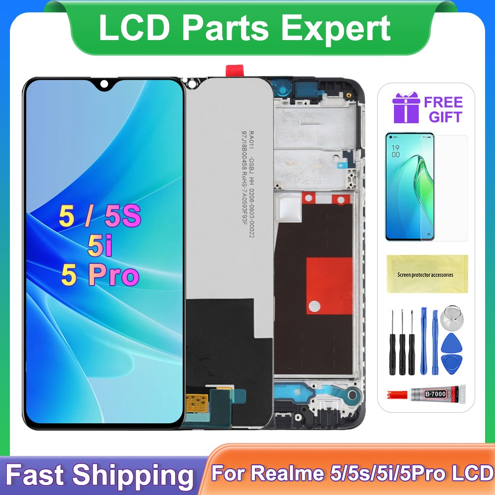 Lcd For Oppo Realme 5 5s 5i Realme 5 Pro Lcd Touch Screen Display With