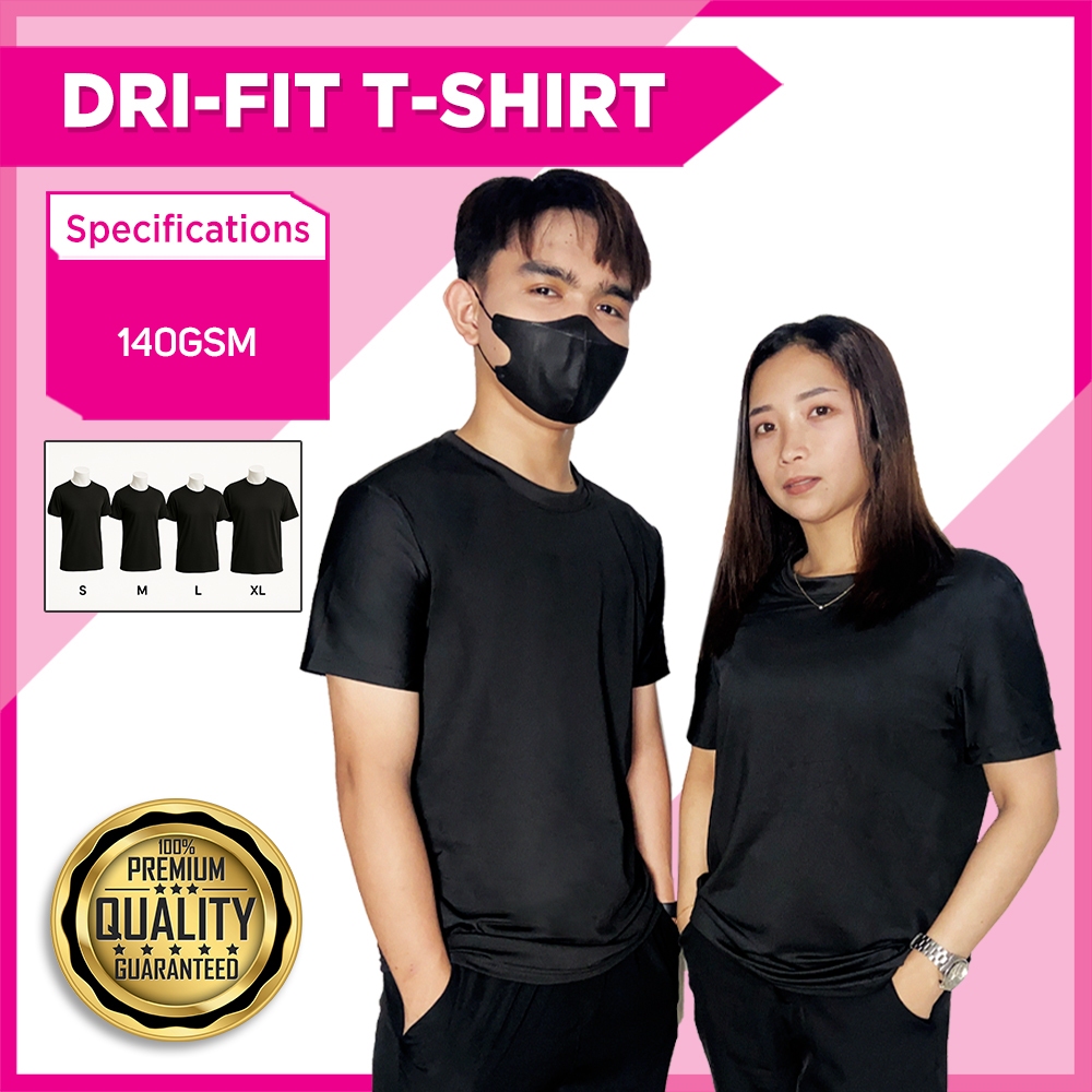 Unisex Breathable Dri-fit Shirt ( S | M | L | XL ) | Shopee Philippines