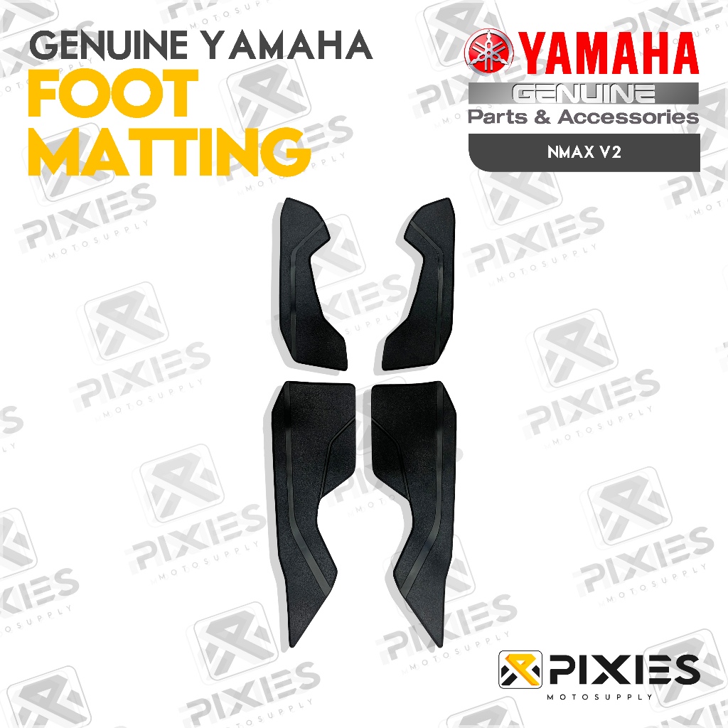 YAMAHA GENUINE STOCK RUBBER FOOT MATTING FOR NMAX V2 | Shopee Philippines