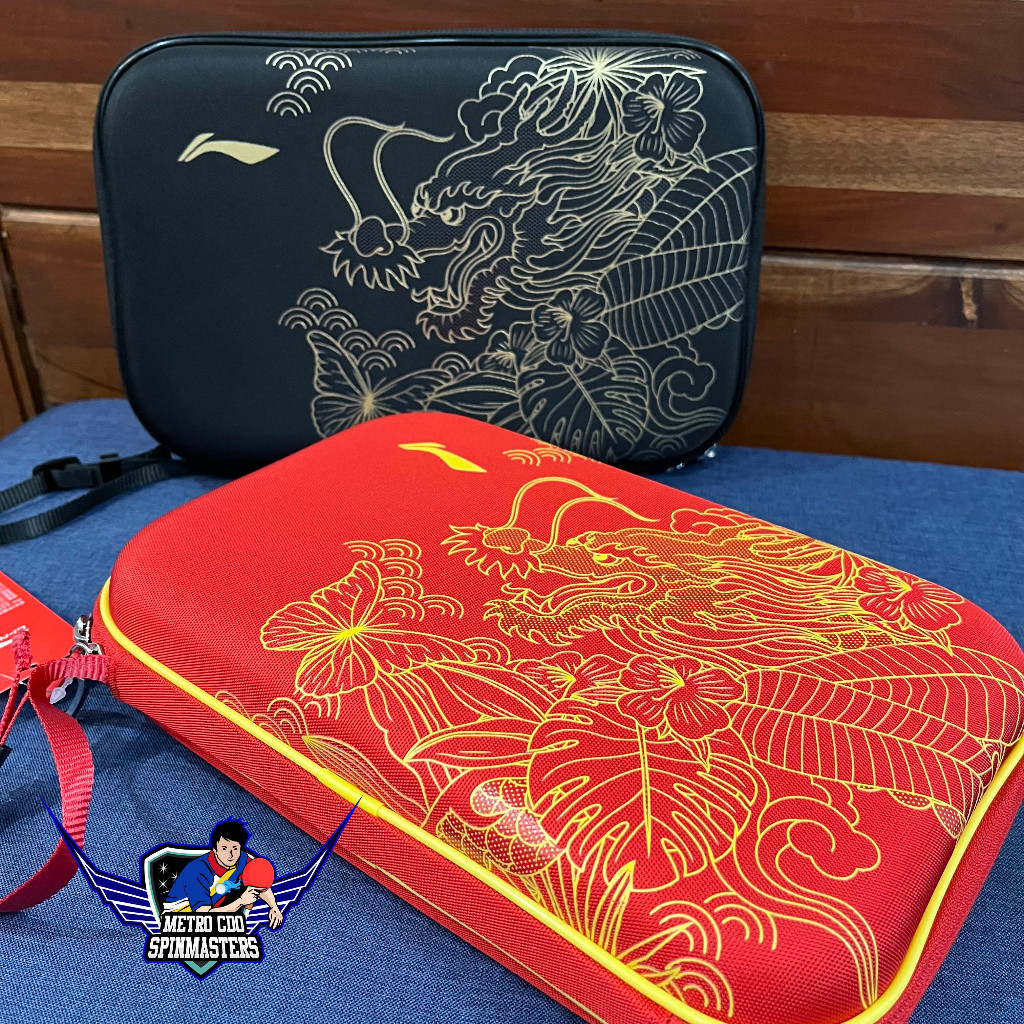 Authentic Li-Ning China National Team Table Tennis Dragon Racket Case ...