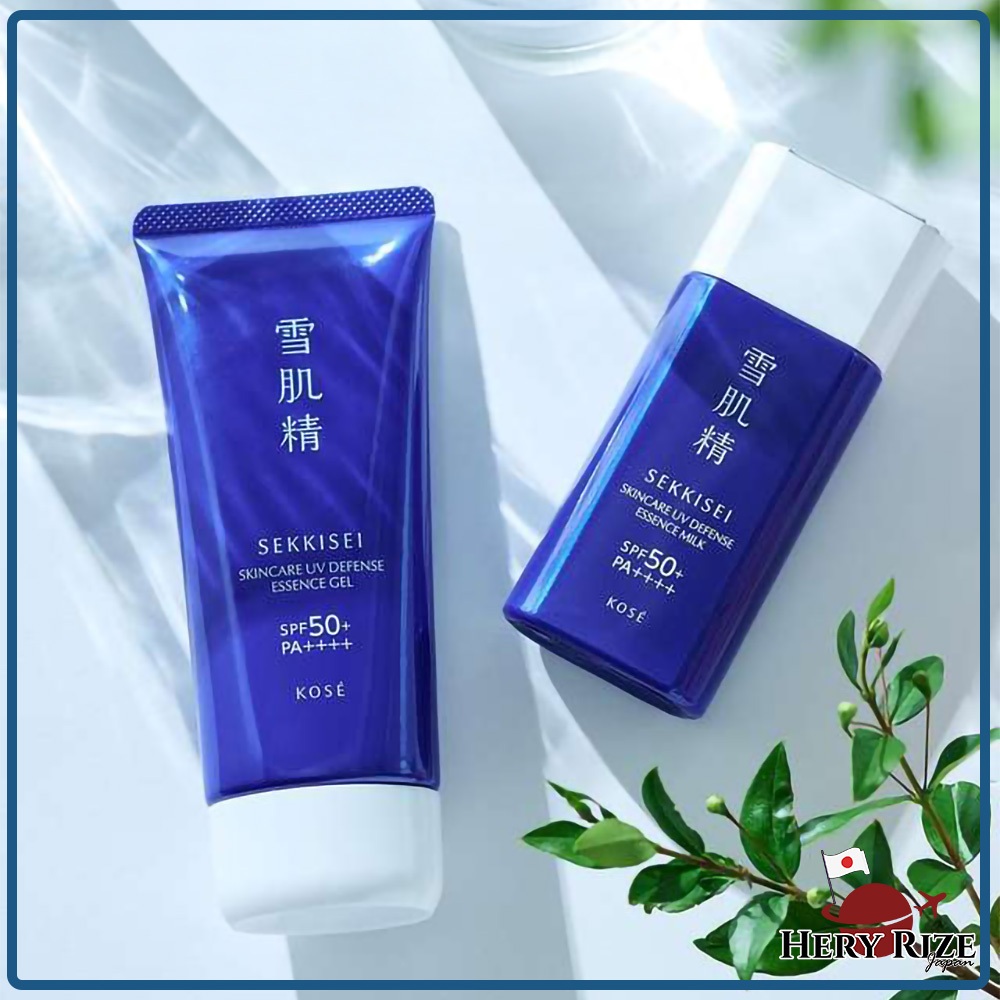 [Direct from Japan] KOSE SEKKISEI Sunscreen Skincare UV Essence Milk / UV Essence Gel SPF50+ PA ...