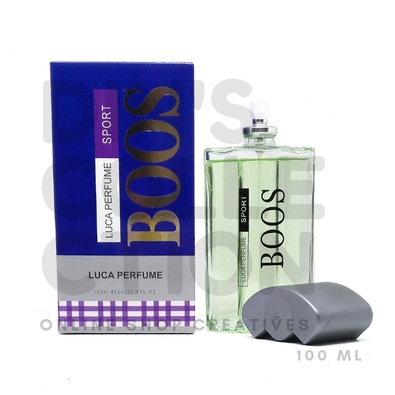 BOOS SPORT 100ml Luca Singapore Perfume Eau De Parfum Oil-based Long ...