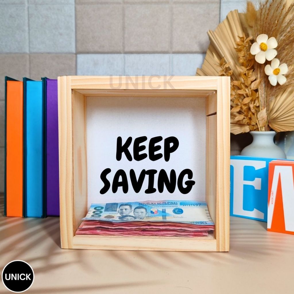 Keep Saving | Wooden Alkansya with Ipon Challenge 2025 | Shopee Philippines