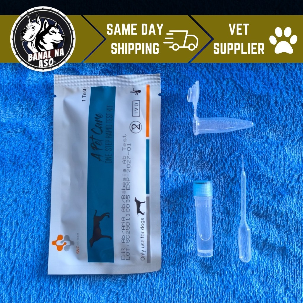 EHR/ANA/BAB (3in1) Dog Test Kit Combined (100% accurate) | Shopee ...