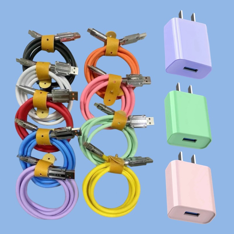 120W fast charge set micro USB for android with adaptor Liquid Silicone ...