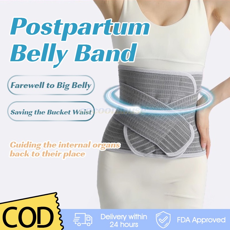 Postpartum belly binder for tummy corset binder for cesarean women ...
