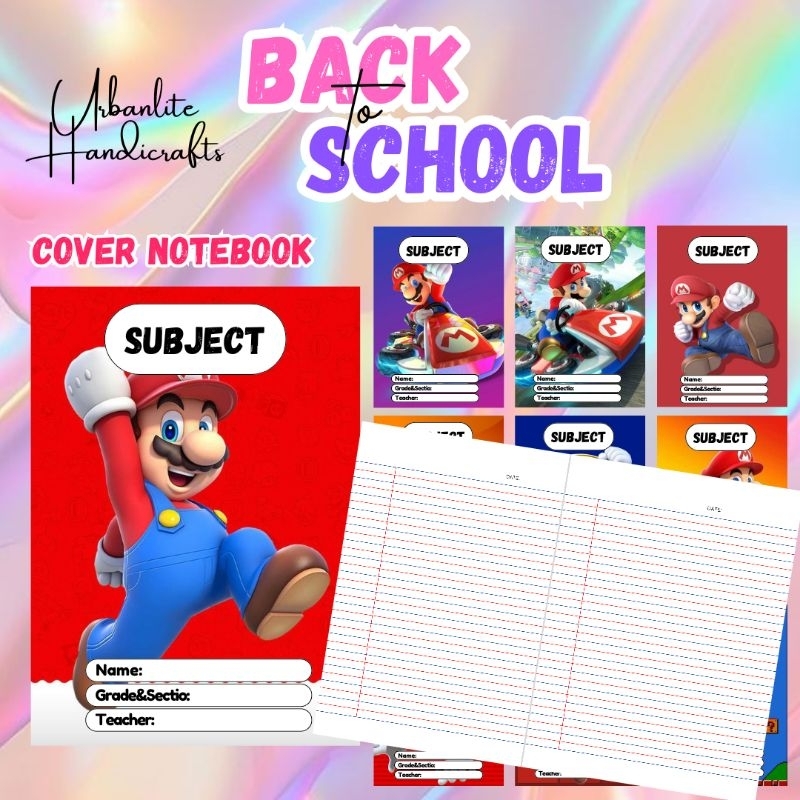(1-PC) GRADE 1, 2, 3, 4, 5, 6, & KINDER WRITING NOTEBOOK STUDENT ...