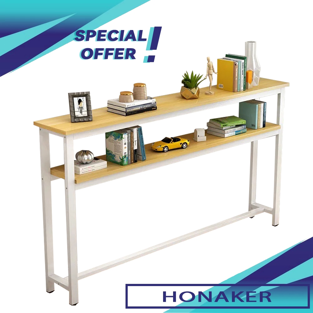 Side table Slim narrow table Nordic living room bedroom Kitchen Bedside ...