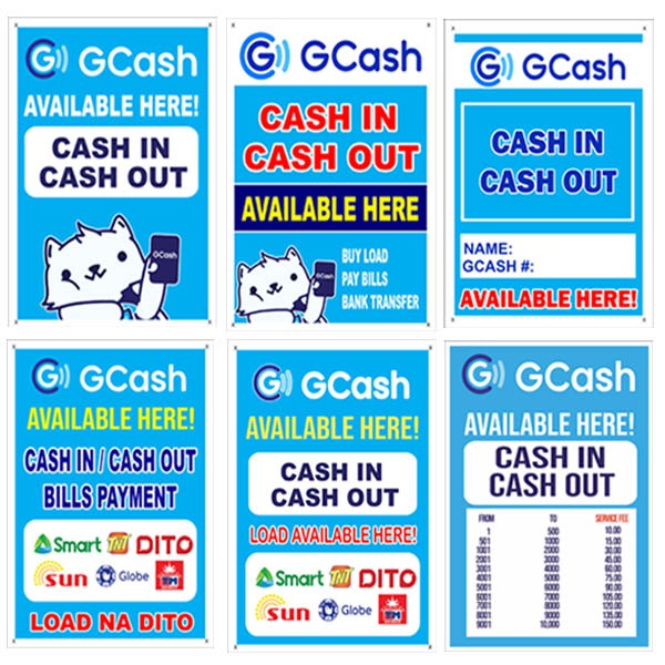 Gcash Tarpaulin Design Highest Quality Print | Shopee Philippines