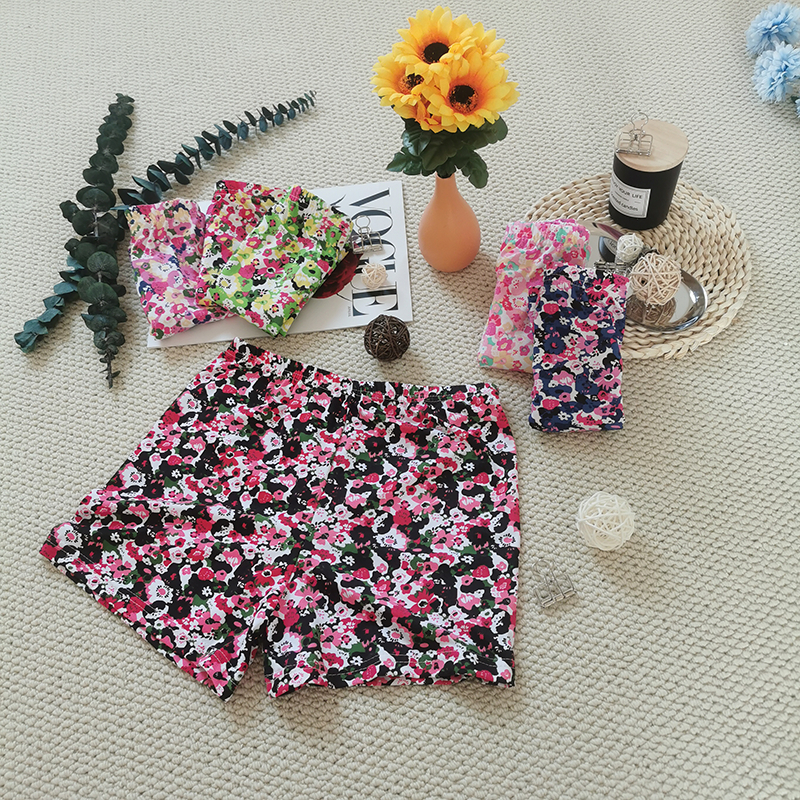 6pcs Floral Short Dolphin Sexy Shorts Pambahay Shorts For Women Ladies ...