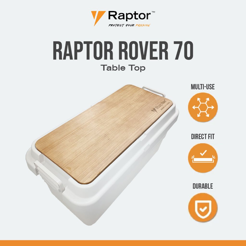 Raptor Storage 70L Rover Table Top | Raptor PH | Shopee Philippines