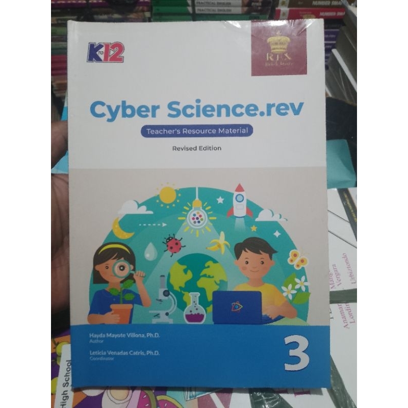 CYBER SCIENCE. REV Teacher's Resource Material grade 3 2021 edition (brandnew | Shopee Philippines
