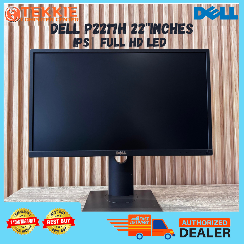 DELL P2217H 22" INCHES | IPS| ROTATABLE FULL HD LED | Shopee Philippines