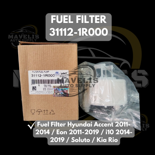 Fuel Filter 31112-1R000 Hyundai Accent 2011-2014 / Eon 2011-2019 / i10 ...