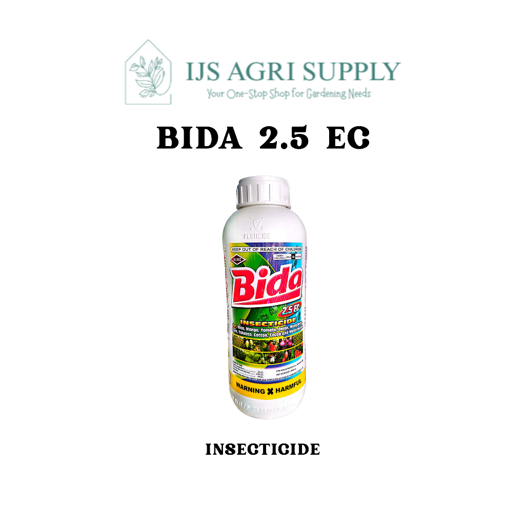 BIDA 2.5 EC INSECTICIDE 1 LITER AND 500 ML BY ALDIZ | Shopee Philippines