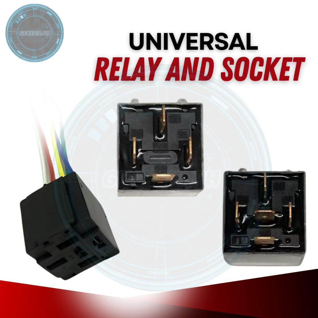 Genesis Motorcycle Relay 4pin 5pin Relay with Socket Set Motorcycle ...