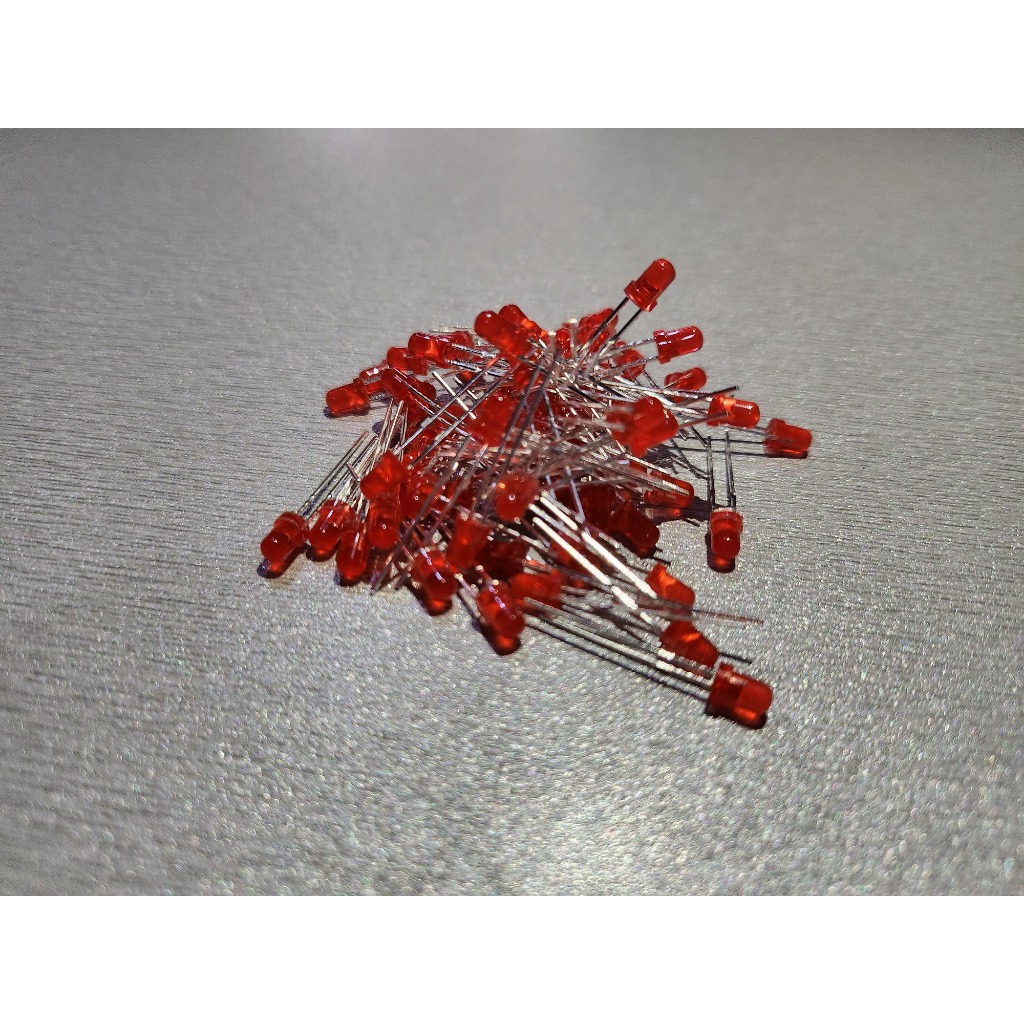 3mm (same color) LED Diode Light Pack (20 pieces) 3 mm | Shopee Philippines