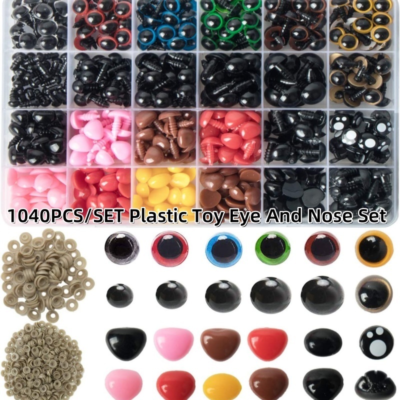 DIY Doll Eyes Set – Plastic Eyes for Teddy Bears, Plush Toys ...