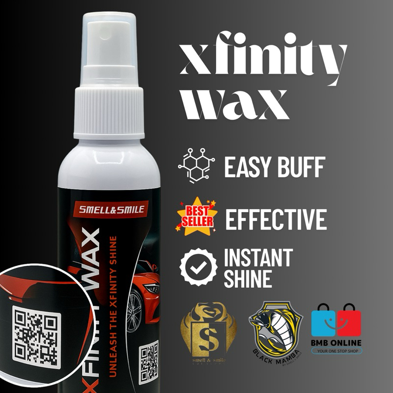 bmb | Xfinity Wax Quick Detailing Long Lasting Car Coating for Easy Buff & Non-Greasy Shine ...