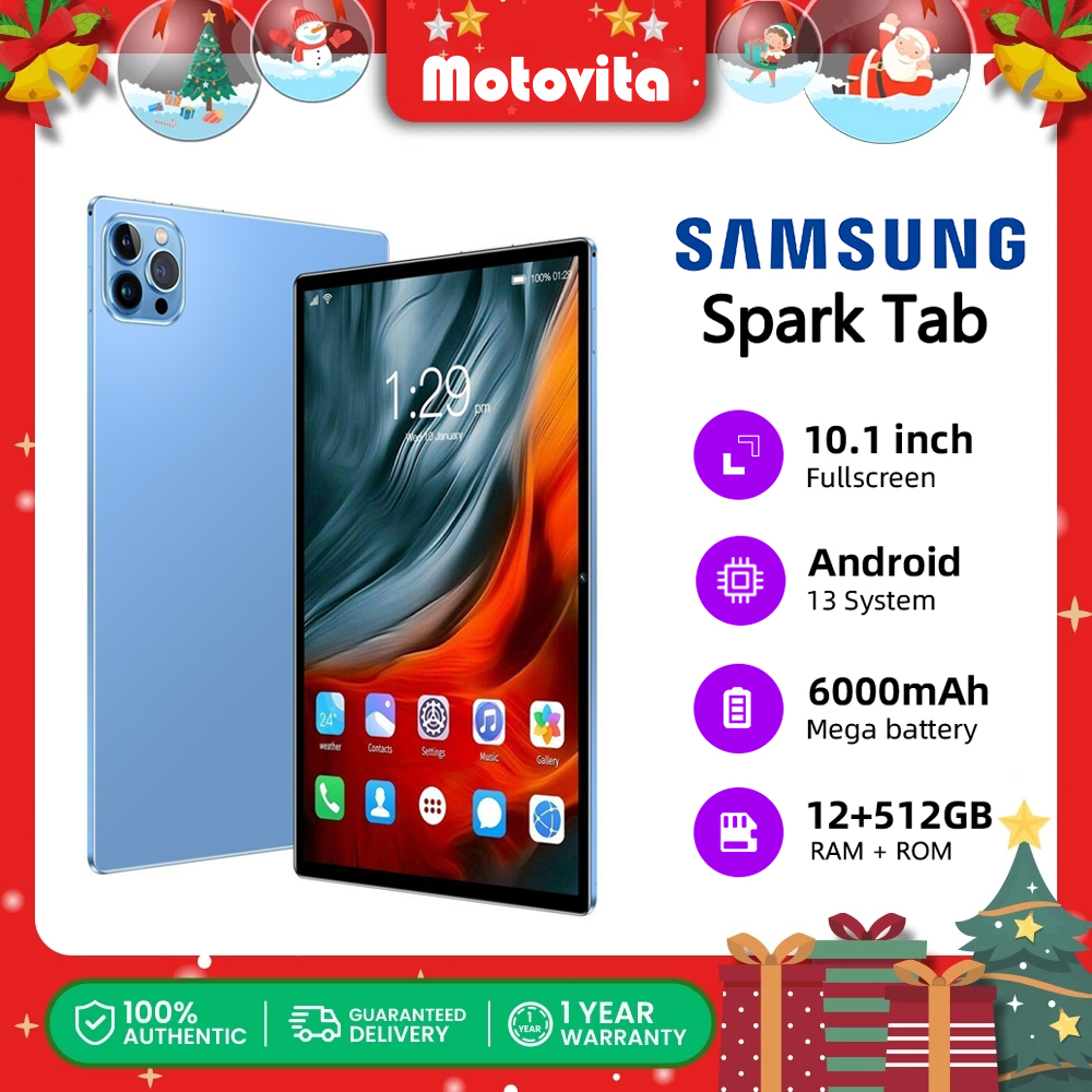 5G Android Tablet SPARK Tablet 10-inch Android13 12GB+512GB 6000mAh ...