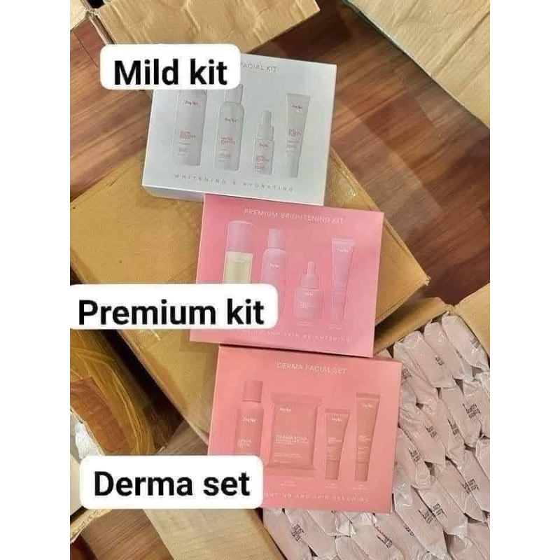 BUY 2, TAKE 1 Fairy Skin MILD Kit + PREMIUM Brightening Kit + DERMA ...