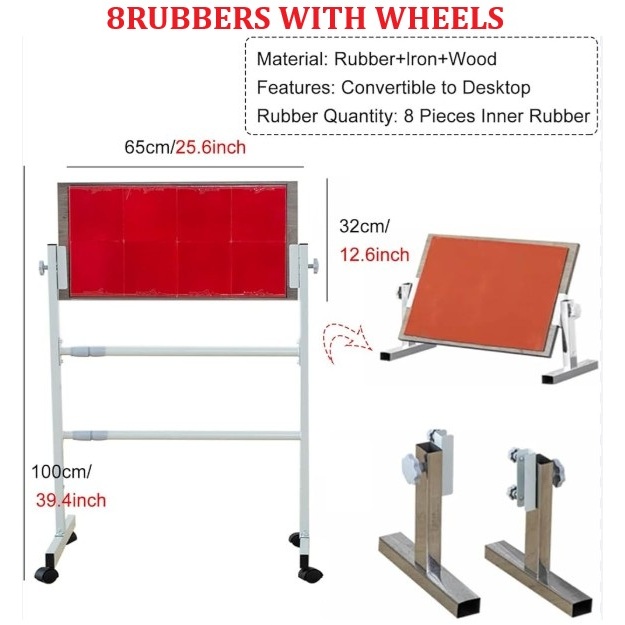 8Rubbers / 6Rubbers / Tripod / Table Tennis Pingpong Return Board ...