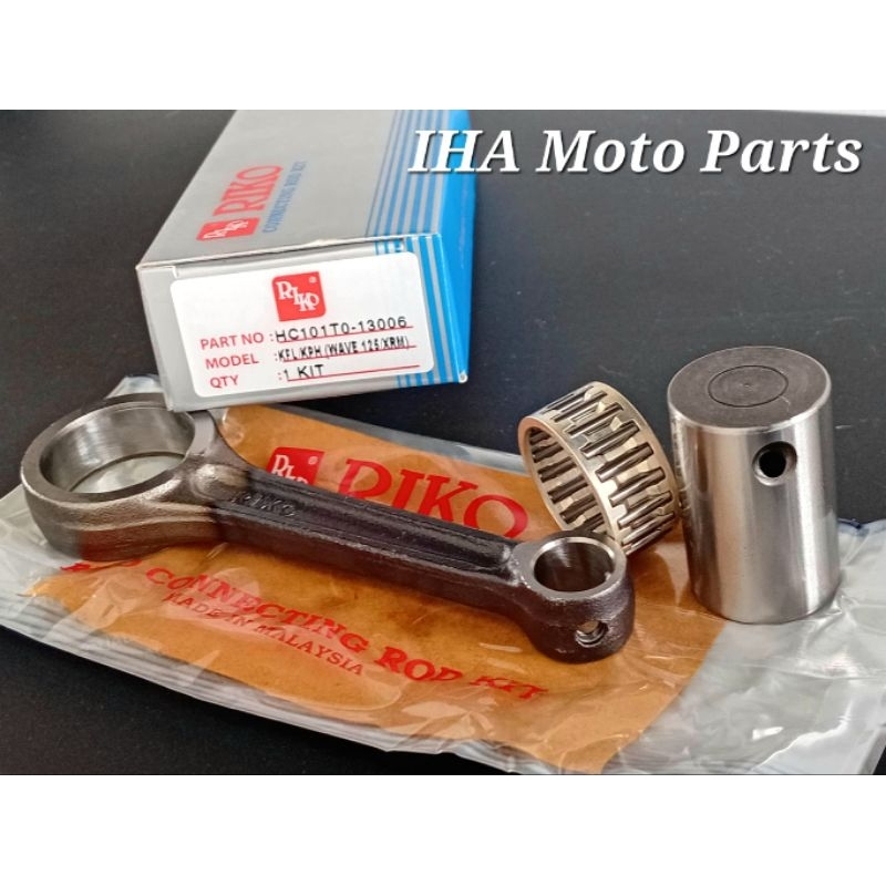 Connecting Rod "Honda RS 125,XRM 125,XRM 110,XRM Trinity,Wave 125,Wave 110" (Carb Type)Riko ...