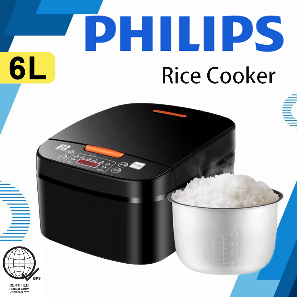 PHILIPS 5L Smart Rice Cooker Large capacity Multifunctional electric ...