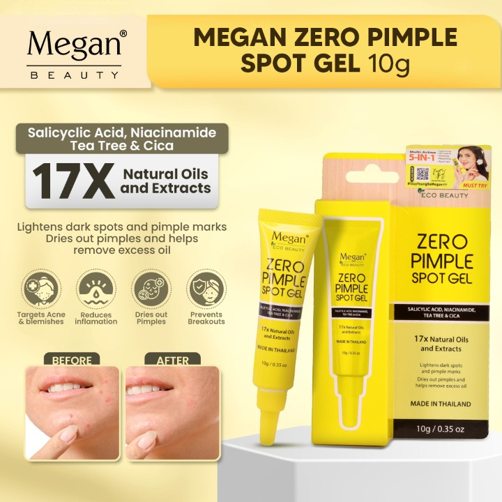 Megan Zero Pimple Spot Gel 10g | Shopee Philippines