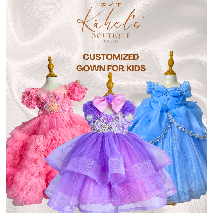 Customized Gown for Kids | Shopee Philippines