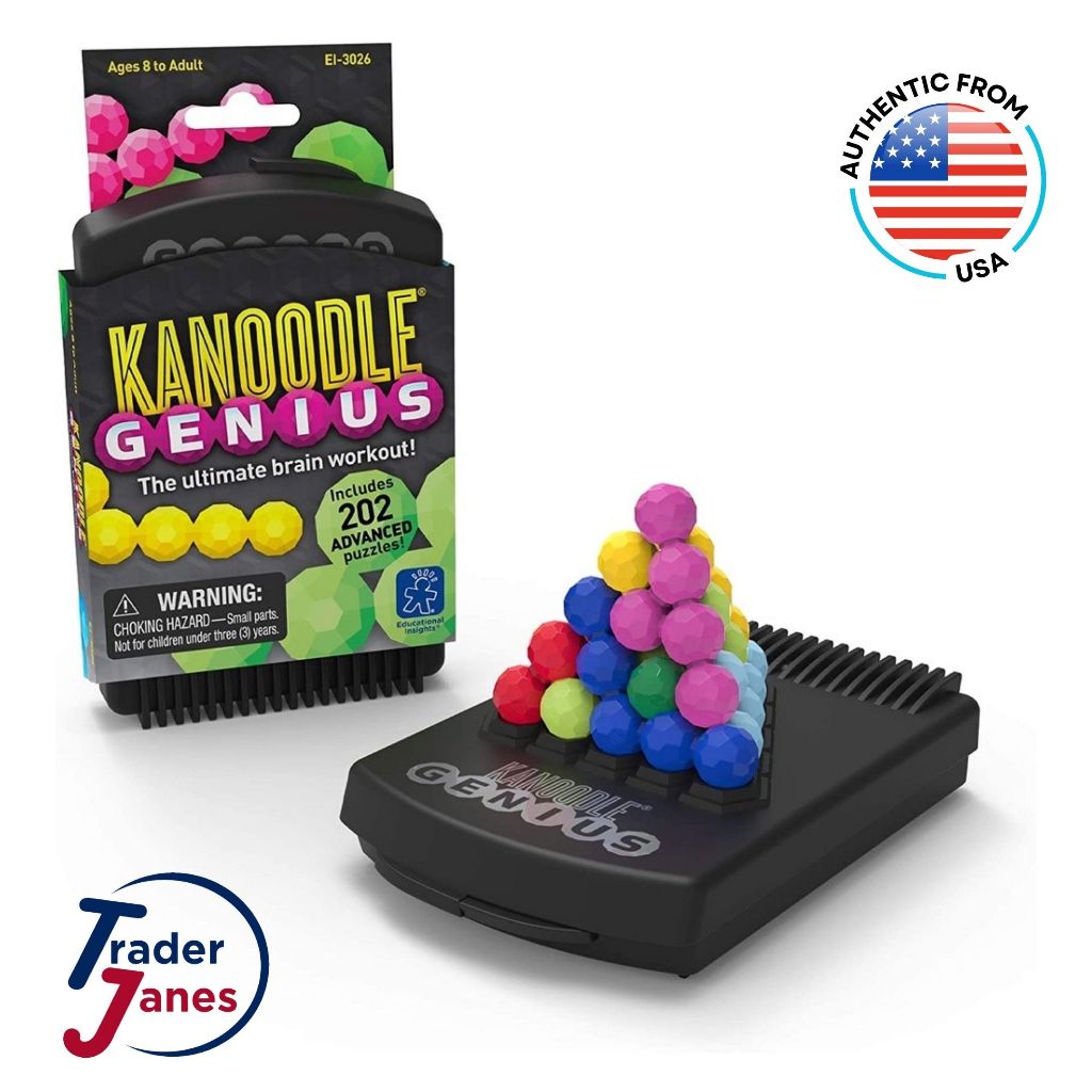 Educational Insights Kanoodle Genius Puzzle Game for Adults, Teens ...
