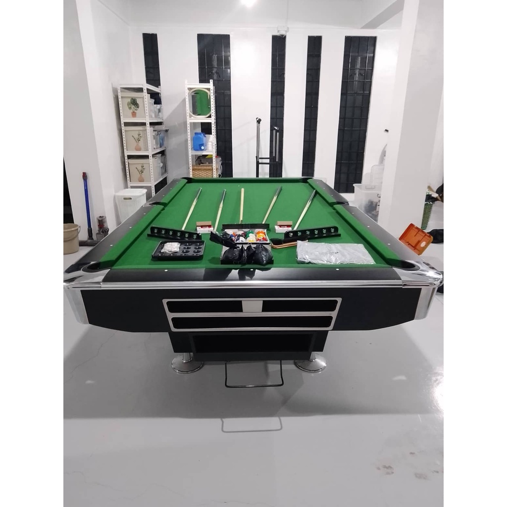 BRUNSWICK SLATE BILLIARD TABLE BRANDNEW STANDARD SIZE | Shopee Philippines