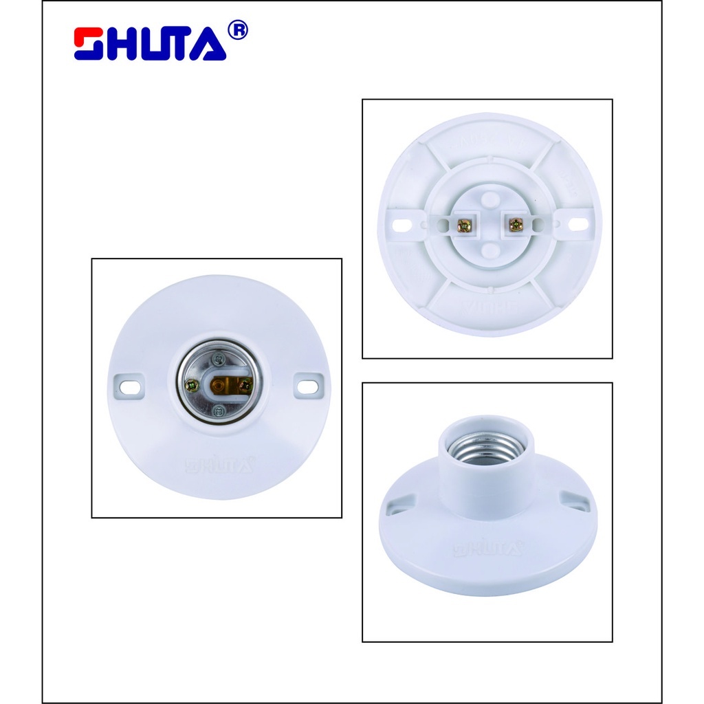 SHUTA Receptacle 2X2 & 3X3 & 4X4 White | Shopee Philippines