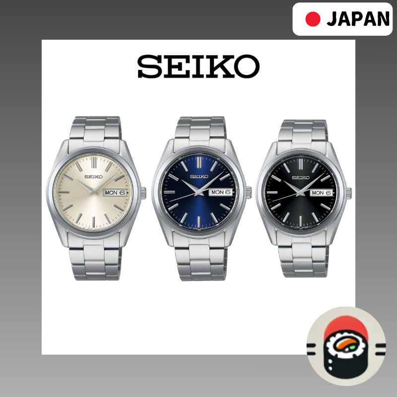 Seiko SEIKO watch Seiko Selection S Series Men's Analog Quartz Day Date SBTH007 Silver[Direct ...